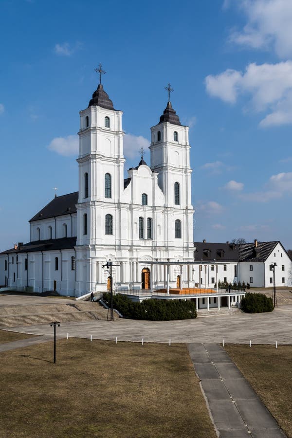 Aglona Basilica, Architecture and Interiors Stock Image - Image of ...