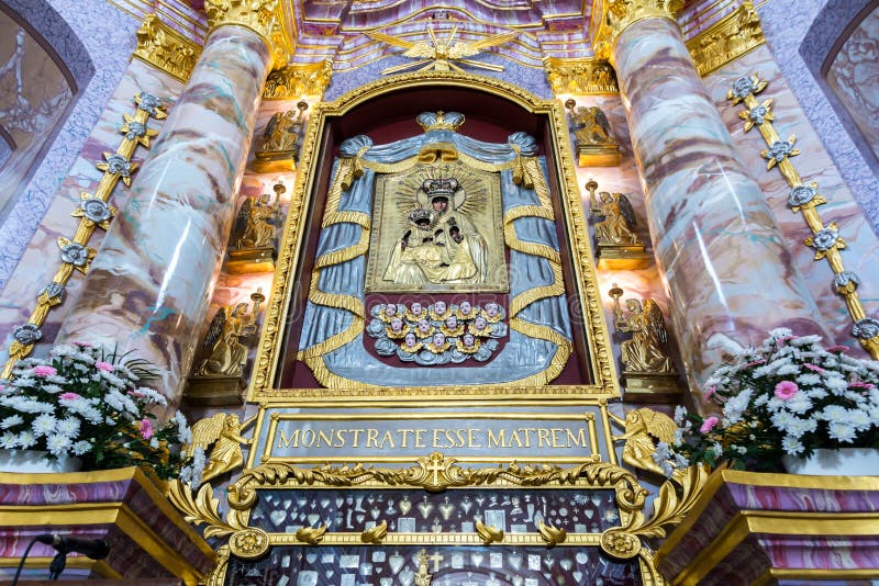 Aglona Basilica, Architecture and Interiors Stock Photo - Image of ...