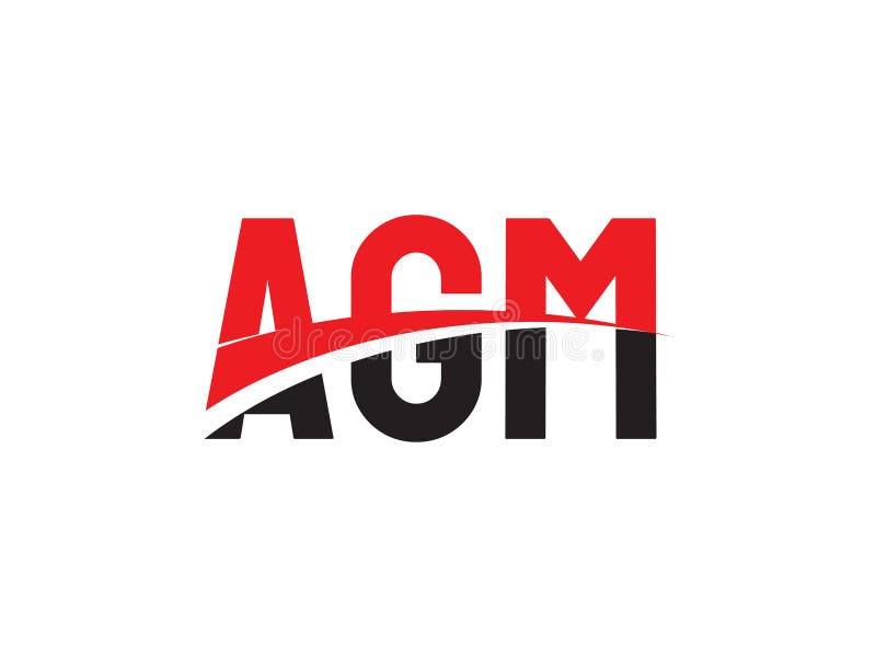 AGM Letter Initial Logo Design Vector Illustration Stock Vector ... AGM Letter Initial Logo Design Vector Illustration Stock Vector ...