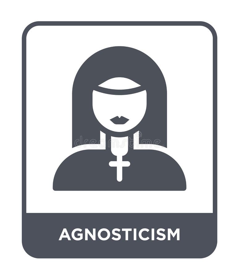 Agnostic Icon Isolated on White Background Stock Vector - Illustration ... Agnostic Icon Isolated on White Background Stock Vector - Illustration ...