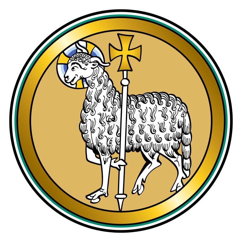 Agnus Dei, the Lamb of God, Medieval Visual Representation of Jesus ...