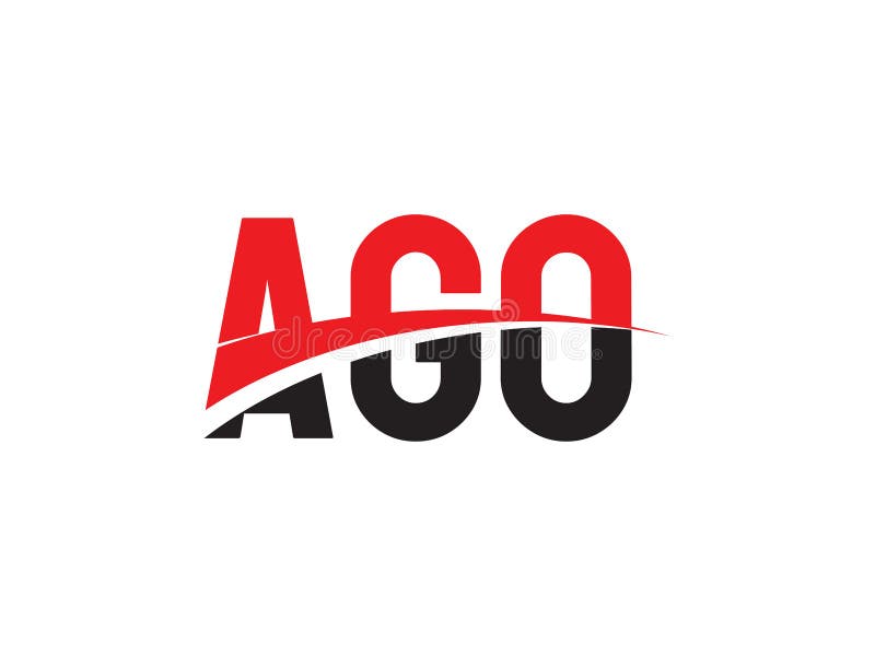 AGO Letter Initial Logo Design Vector Illustration Stock Vector ...
