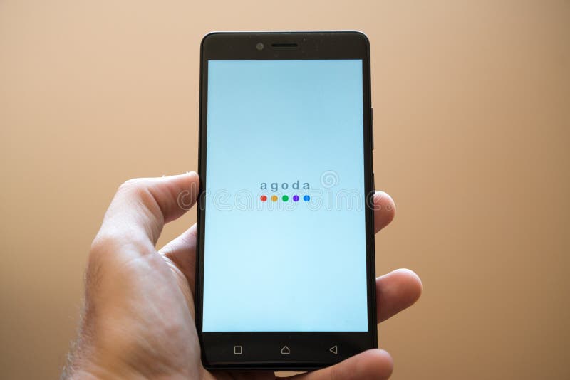 Agoda editorial photography. Image of agoda, game, computer - 89924947