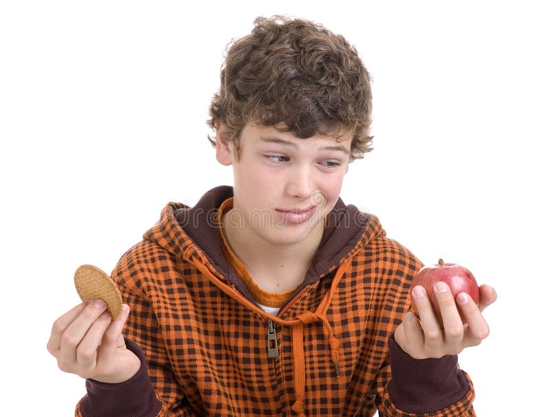 Agonizing choice stock photo. Image of brother, happy - 3510094