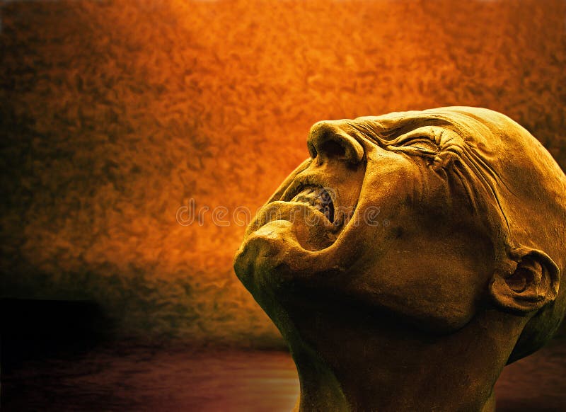 Agony stock photo. Image of blonde, unhappy, head, despair - 50269254