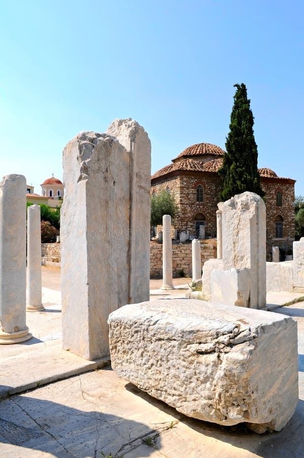 Agora stock photo. Image of religion, ruins, monument - 11860638
