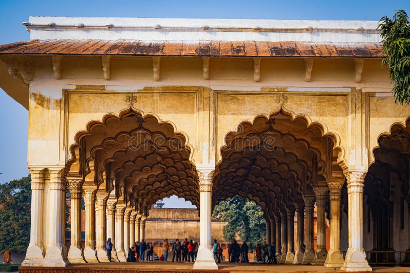 Agra Fort Palace Arch editorial photo. Image of india - 357072921