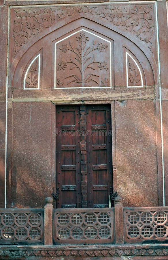 Agra Fort. stock photo. Image of fort, asia, history - 39565024