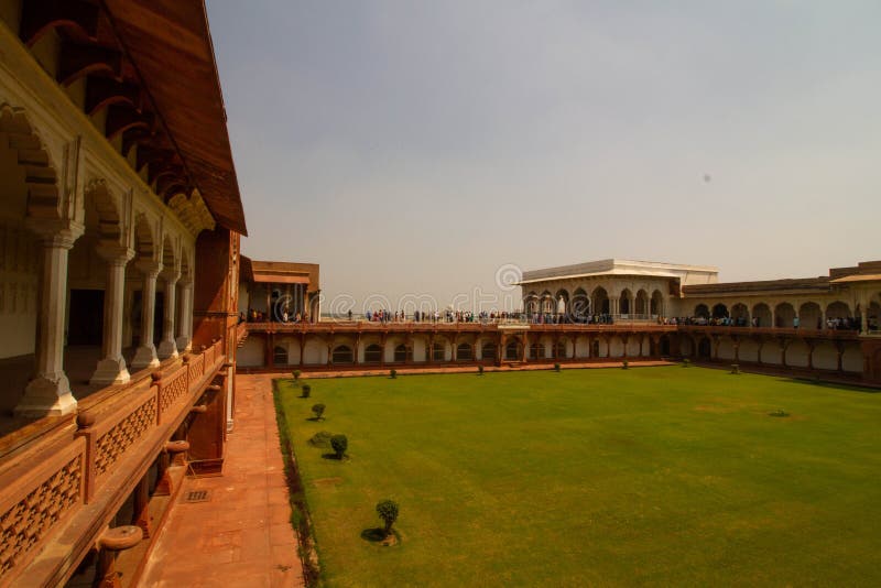Agra fort stock photo. Image of uttar, pradesh, sunrise - 282818876
