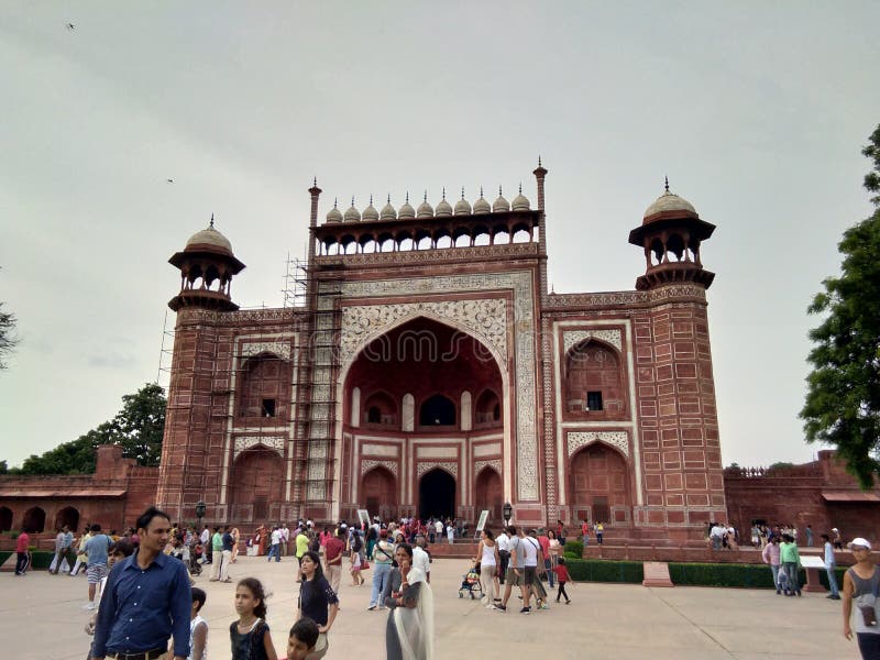 Agra Tajmahal Gate India , Culture World Most Beautiful Tajmah ...