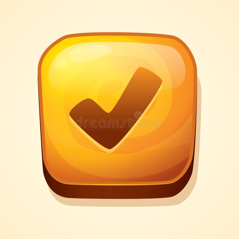 Agree Button. Vector Illustration Decorative Design Stock Vector ...