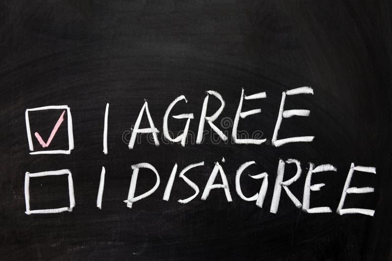 Agree or disagree stock image. Image of agree, handwriting - 25085633