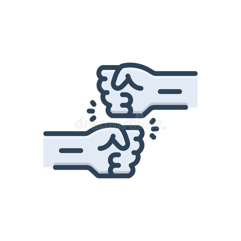 Color Illustration Icon for Agreed, Consentaneous and Concur Stock ...