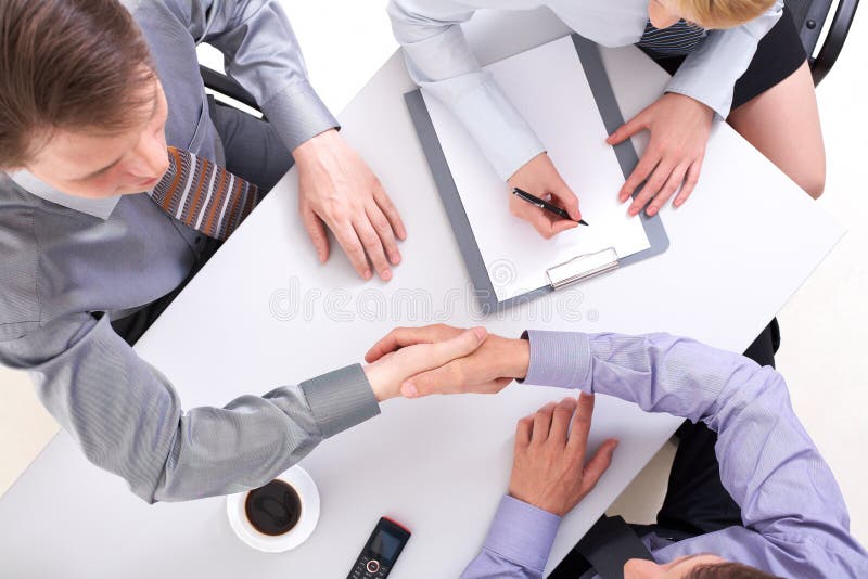 Agreement stock image. Image of close, deal, handshake - 16288341
