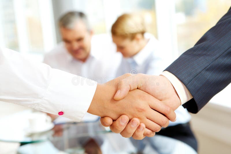 Agreement stock image. Image of achievement, business - 16328609