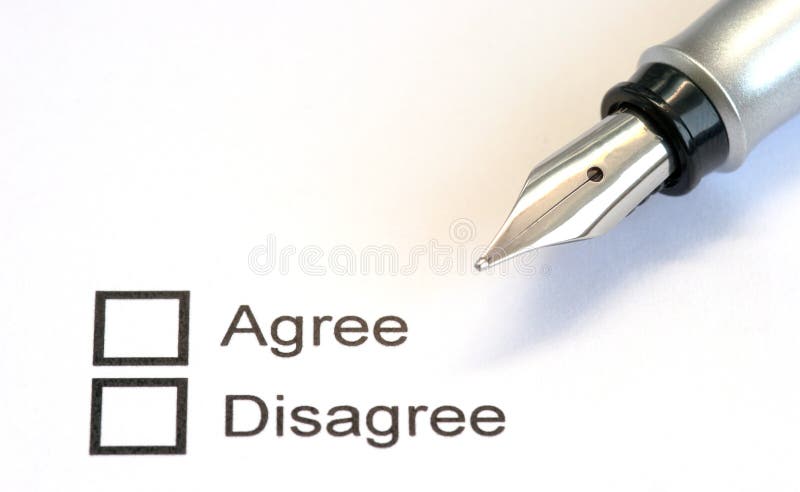 I agree stock image. Image of favourable, agreement, favourably - 699571