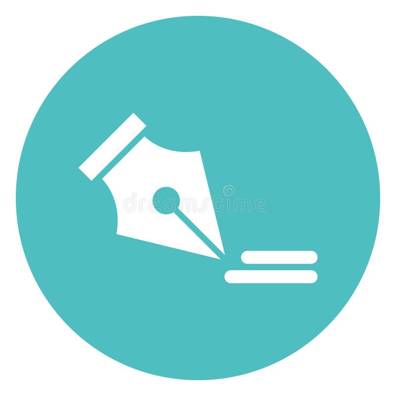 Agreement, Autograph Isolated Vector Icon that Can Be Easily Modified ...