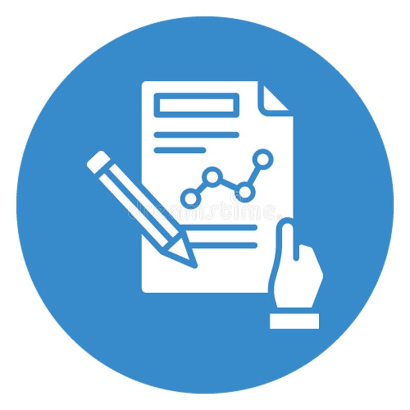 Agreement, Business Document . . Vector Icon Which Can Easily Modify or ...