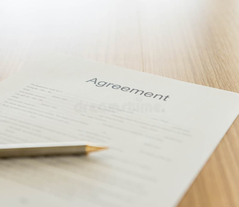 Agreement concept stock photo. Image of paperwork, filling - 60746948