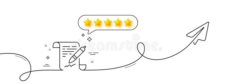 Continuous Line Contract Stock Illustrations – 1,062 Continuous Line ...