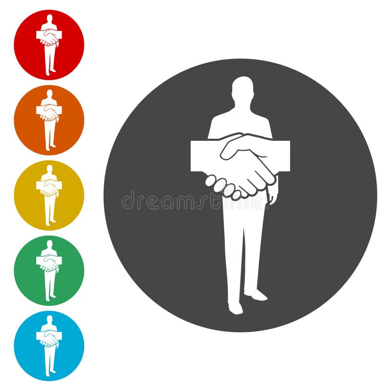 Agreement Icons Set - Illustration Stock Vector - Illustration of ...