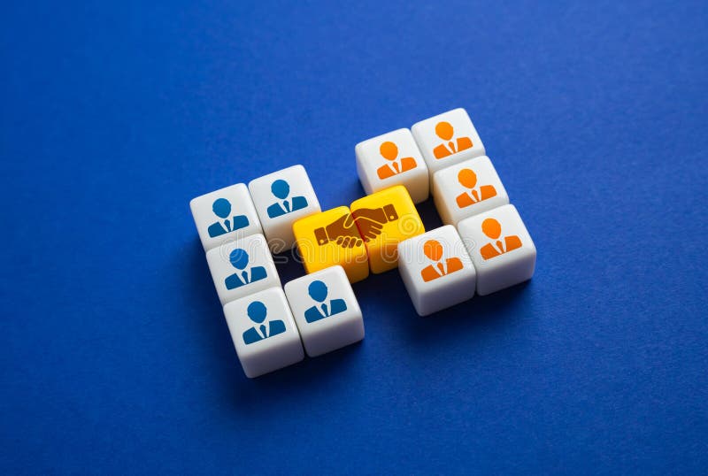 Agreement between Two Parties Stock Photo - Image of agreement, deals ...