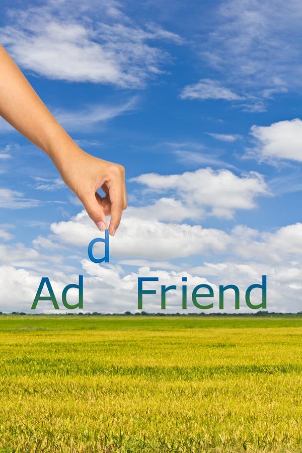 Agregue Como Botón Del Amigo Foto editorial - Imagen de social ...