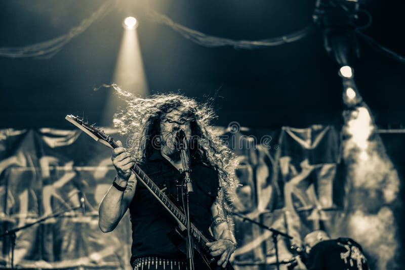 Agressor Hellfest 2016 Heavy Metal Band Editorial Photo - Image of ...