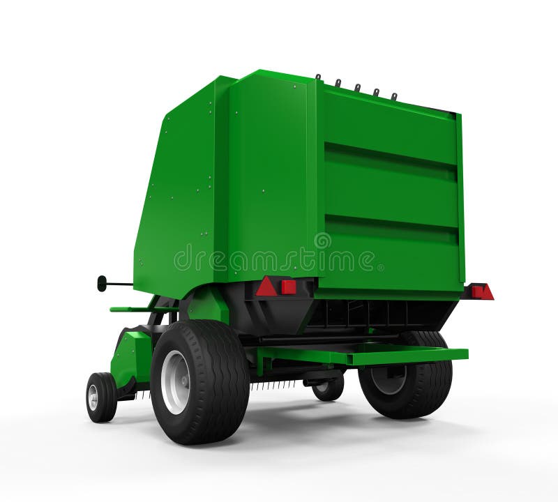Baler Hay Tractor Stock Illustrations – 146 Baler Hay Tractor Stock ...