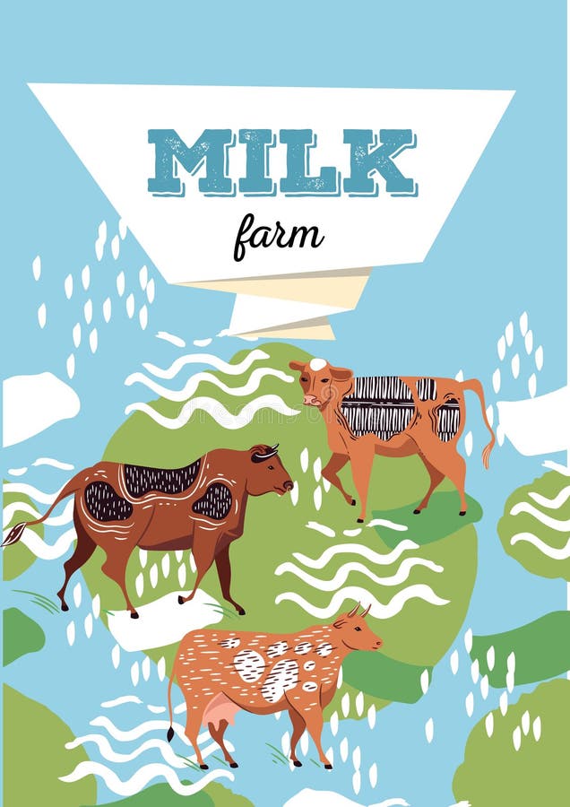 Agricultural Brochure Layout Design. an Example of a Backdrop for ...