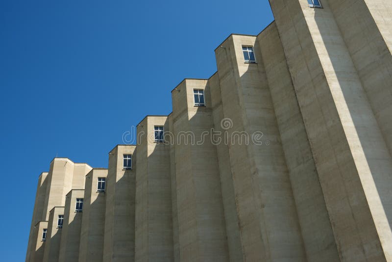 Agricultural building view stock image. Image of industry - 166832993