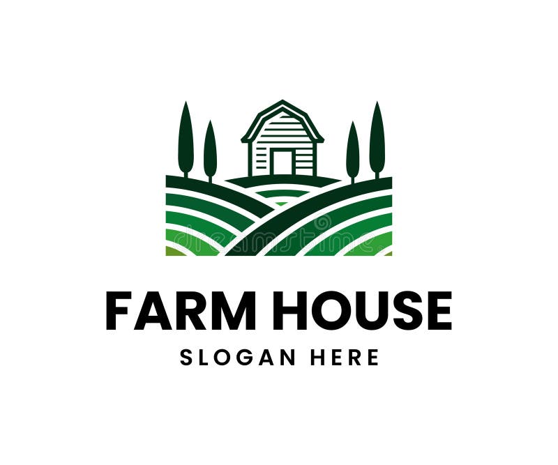 Agricultural Farm Logo Design. Farm Logo Design Vector Template Stock ...