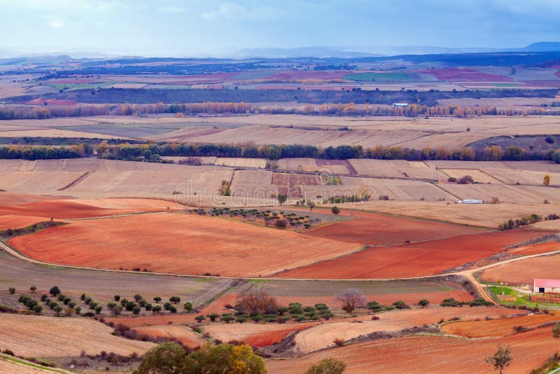 Agricultural fields stock image. Image of arable, ploughed - 48142467
