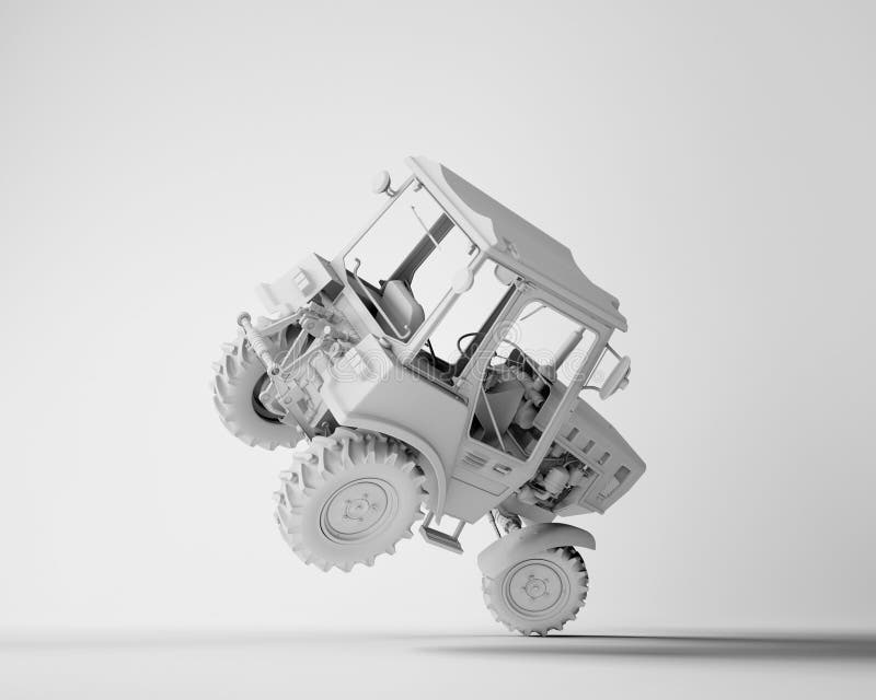 Agricultural Generic Tractor Stock Image - Image of simple, farming ...