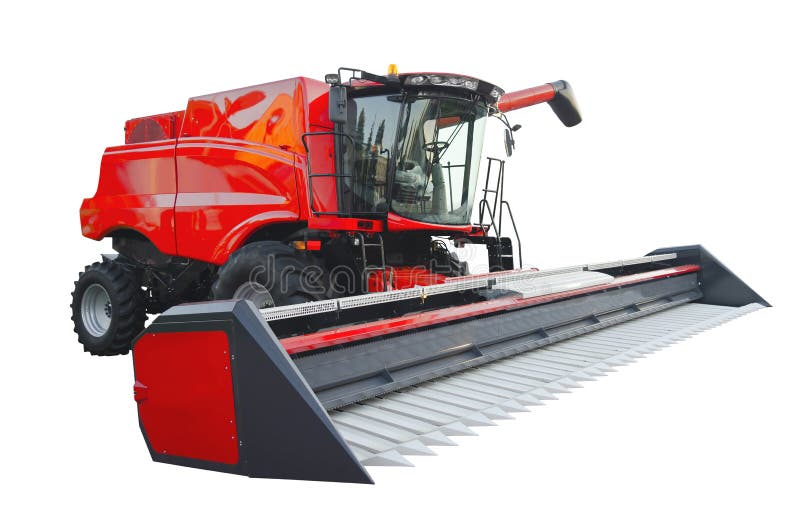 Agricultural harvester stock photo. Image of thresher - 53840270