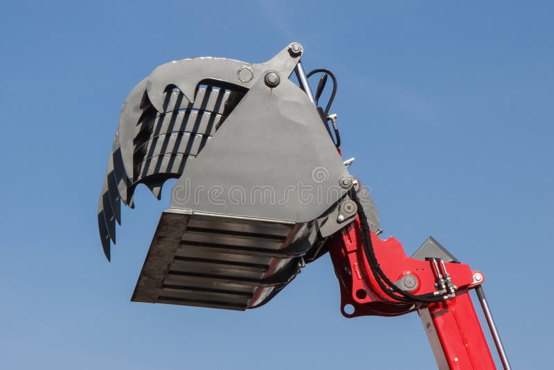Agricultural Loader Machine Using for Transport Bales of Straw. Modern ...