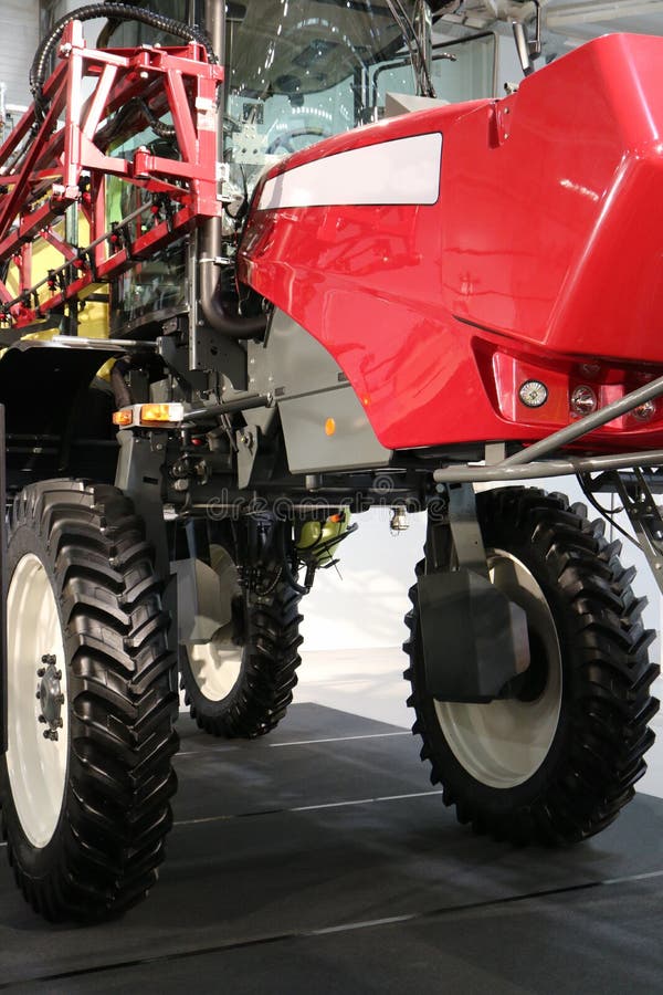 Agricultural Machine for Precise Application of Fertilizers. Stock ...