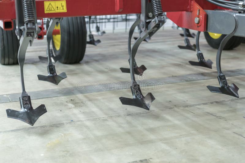 Agricultural Machinery for Soil Cultivation. Stock Image - Image of ...