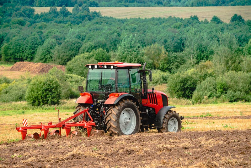 Agricultural Plow for Deep Plowing Stock Photo - Image of equipment ...