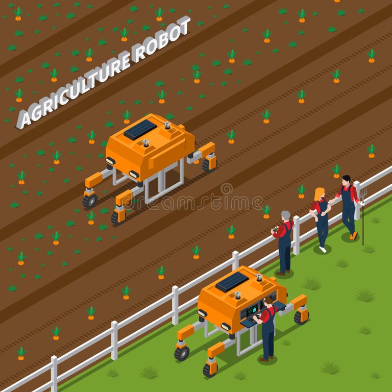 Weeding Robot Stock Illustrations – 43 Weeding Robot Stock ...