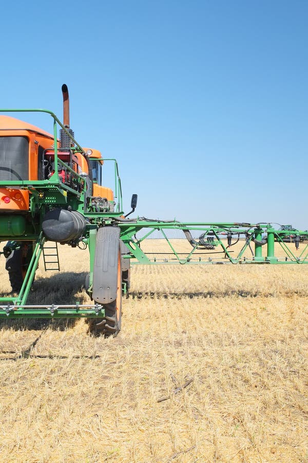 Agricultural sprayer stock photo. Image of harvest, chemicals - 43346926