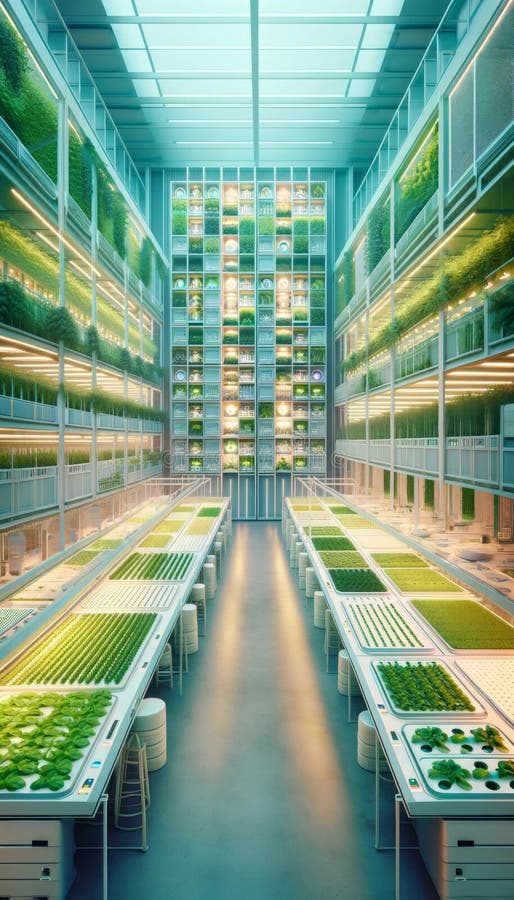 Agricultural Tech Laboratory Space within a Green Technology Innovation ...