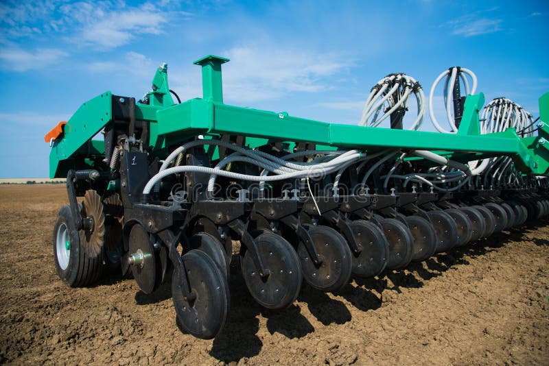 Agricultural Tillage in Spring Stock Image - Image of ploughing, plough ...