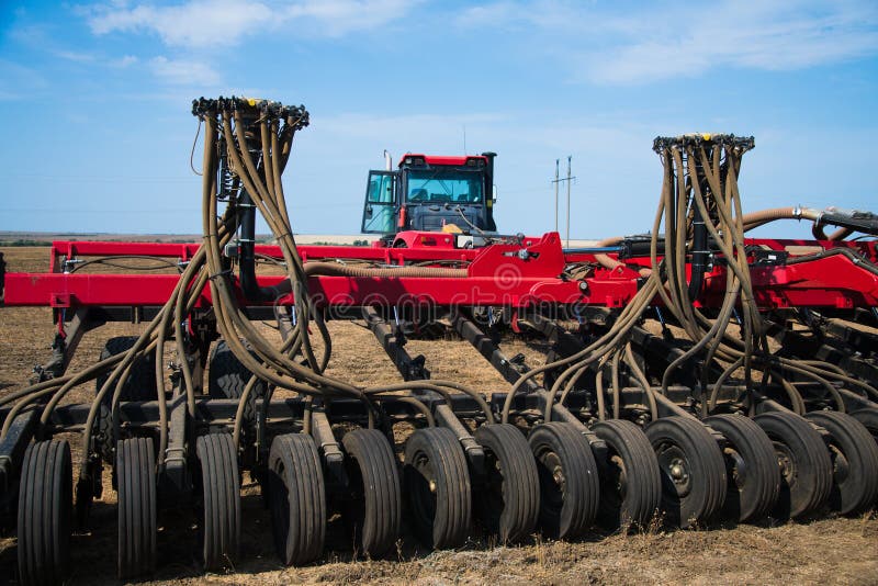Agricultural Tillage in Spring Stock Photo - Image of season, plough ...