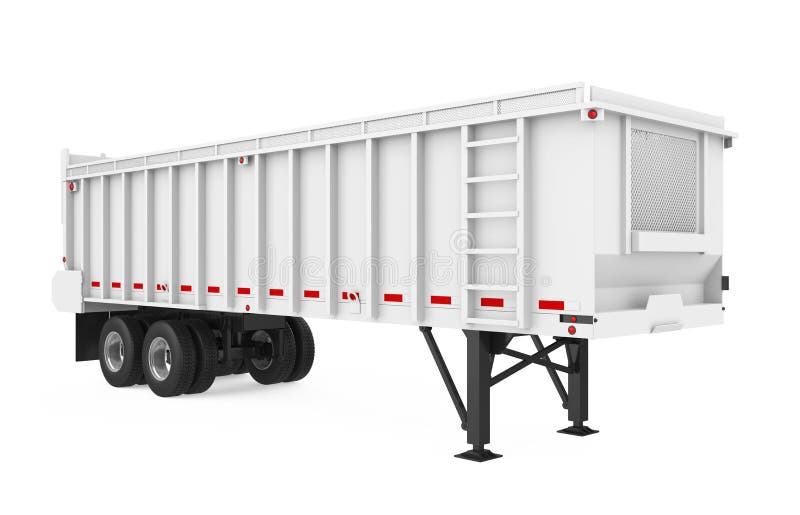 Agricultural Trailer Isolated Stock Illustration - Illustration of ...