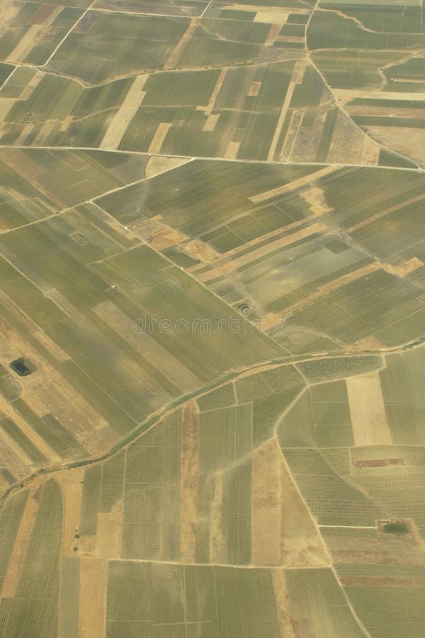 Aerial view of farmlands stock image. Image of landscaped - 2880739