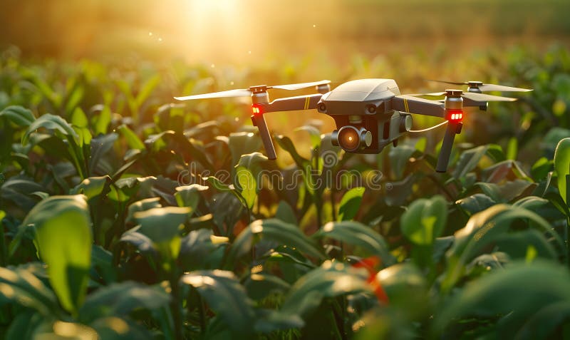 Agriculture and Drones a New Generation of Aerial Technology Stock ...