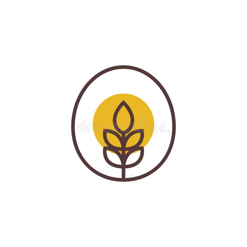 Agriculture Farm Livestock Logo Design Vector Stock Vector ...