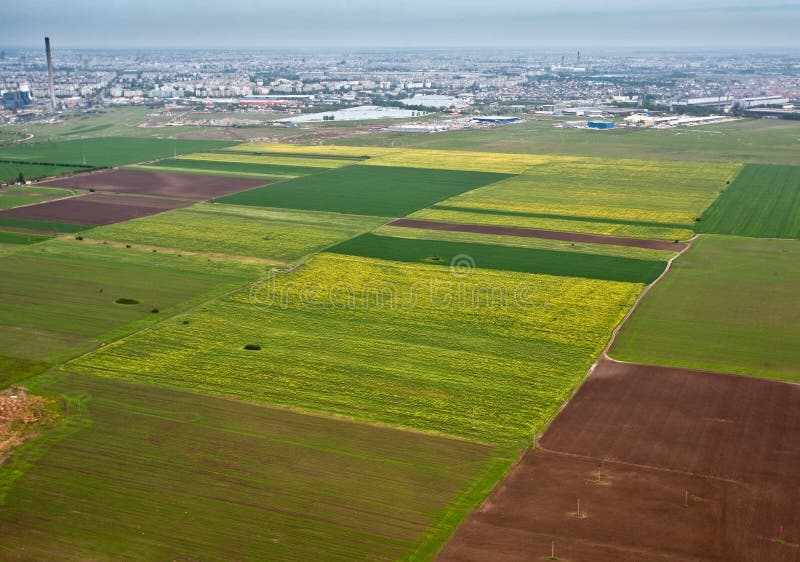 Agriculture field stock image. Image of clouds, meadows - 19296569