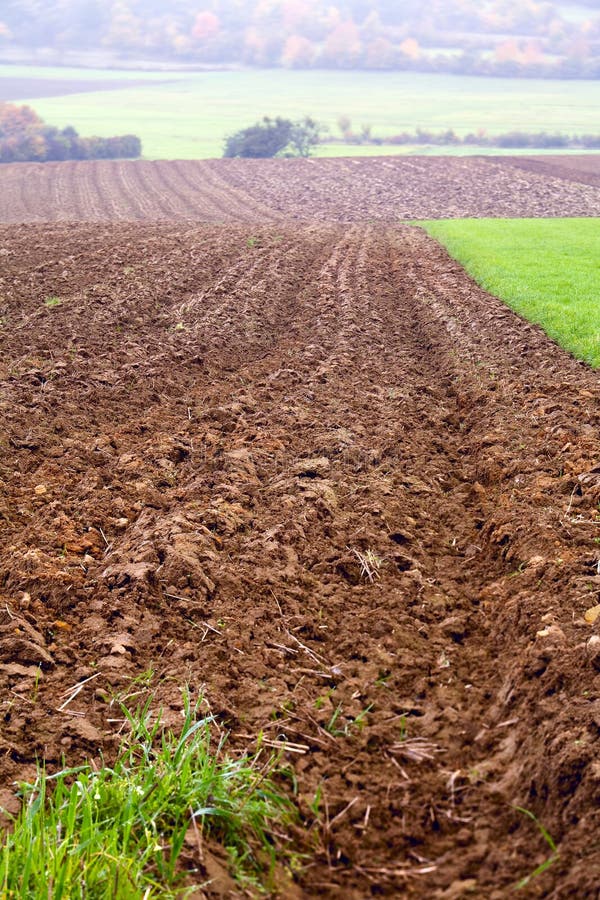 Agriculture landscape stock image. Image of lump, dirt - 27368945
